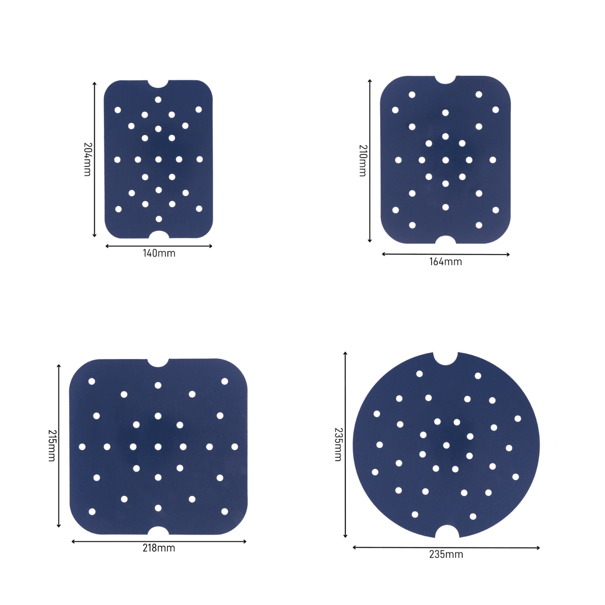 Non Stick, Resuable Air Fryer Liners by Bake-O-Glide®