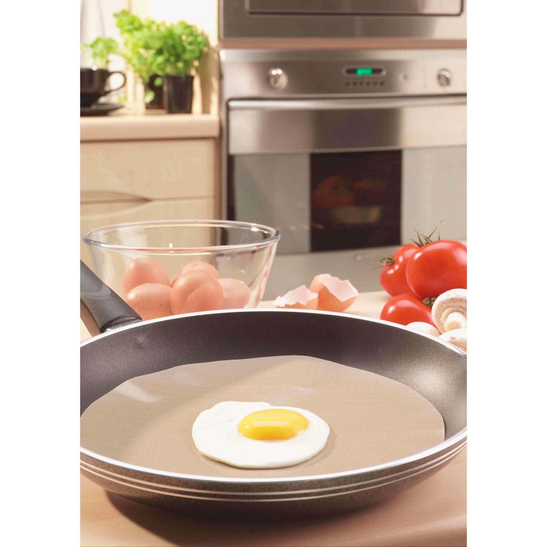 Bake-O-Glide® Reusable Round Sponge Tin Liners (2 pack)