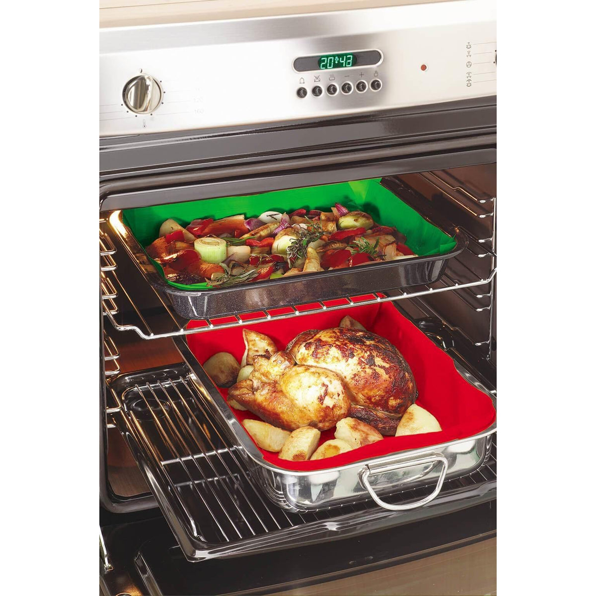 Bake-O-Glide® RGB Primary Non-Stick, Reusable Cooking & Baking Liners